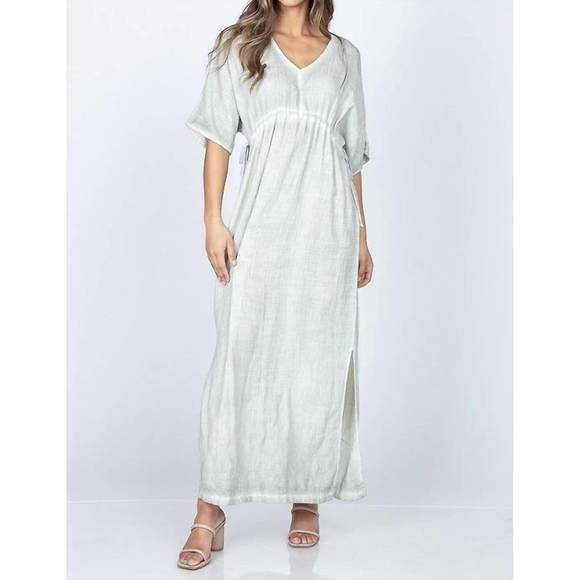 M.RENA | Dresses | New Mrena Adelina Gauze Maxi Dress In White | Poshmark